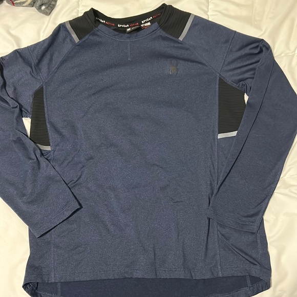 Spyder | Shirts | Medium Long Sleeve Spider Active Long Sleeve | Poshmark
